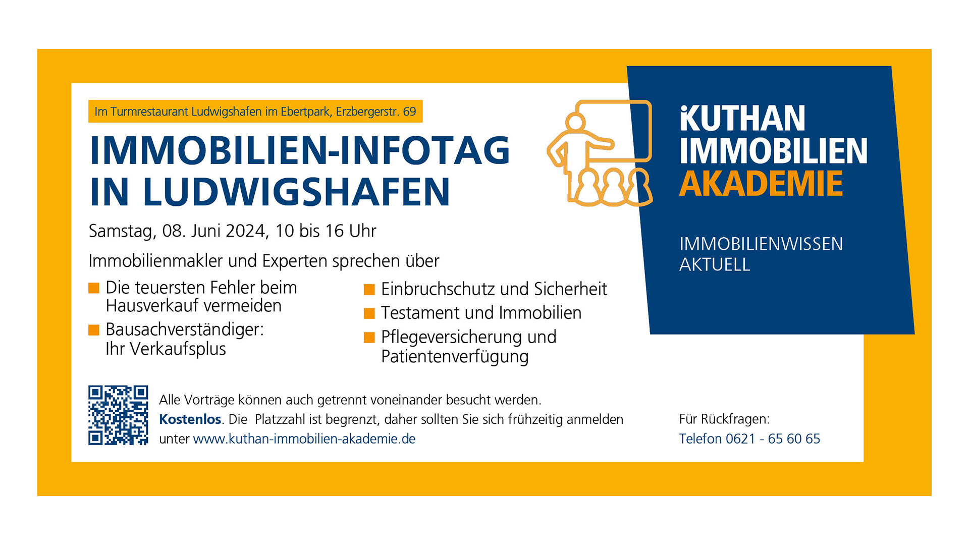 Immobilien-Infotag am Samstag, 8. Juni 2024